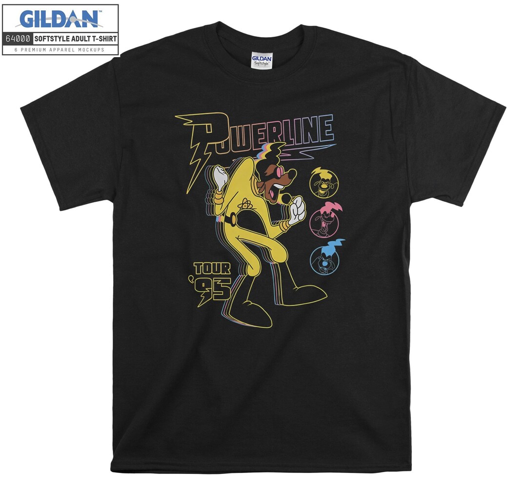 Disney A Goofy Movie Powerline T-shirt Hoody Kids Child Tote Bag Tshirt ...
