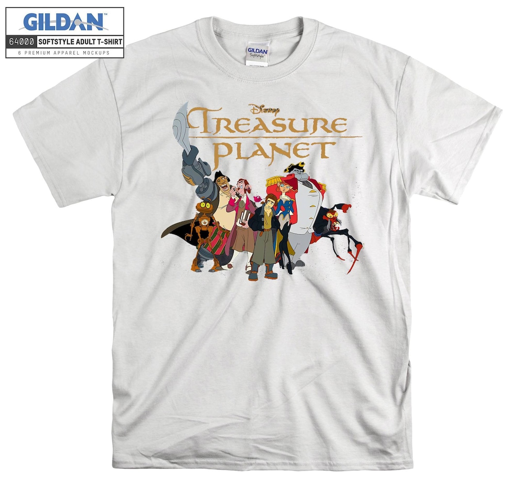 Disney Treasure Planet Logo T-shirt Hoodie Kids Child Tote Bag Tshirt S ...