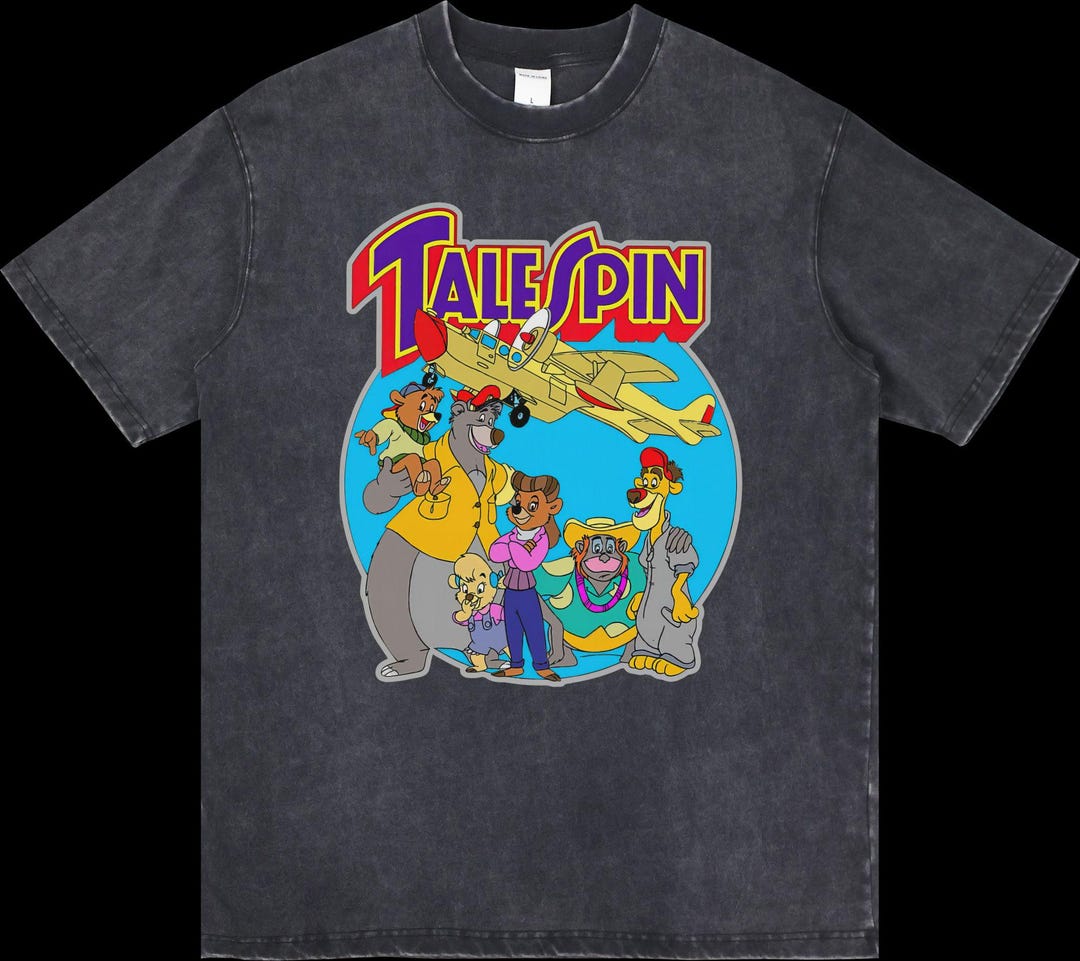 Disneys Talespin Graphic Disneyland Family Vacation Premium Heavyweight ...