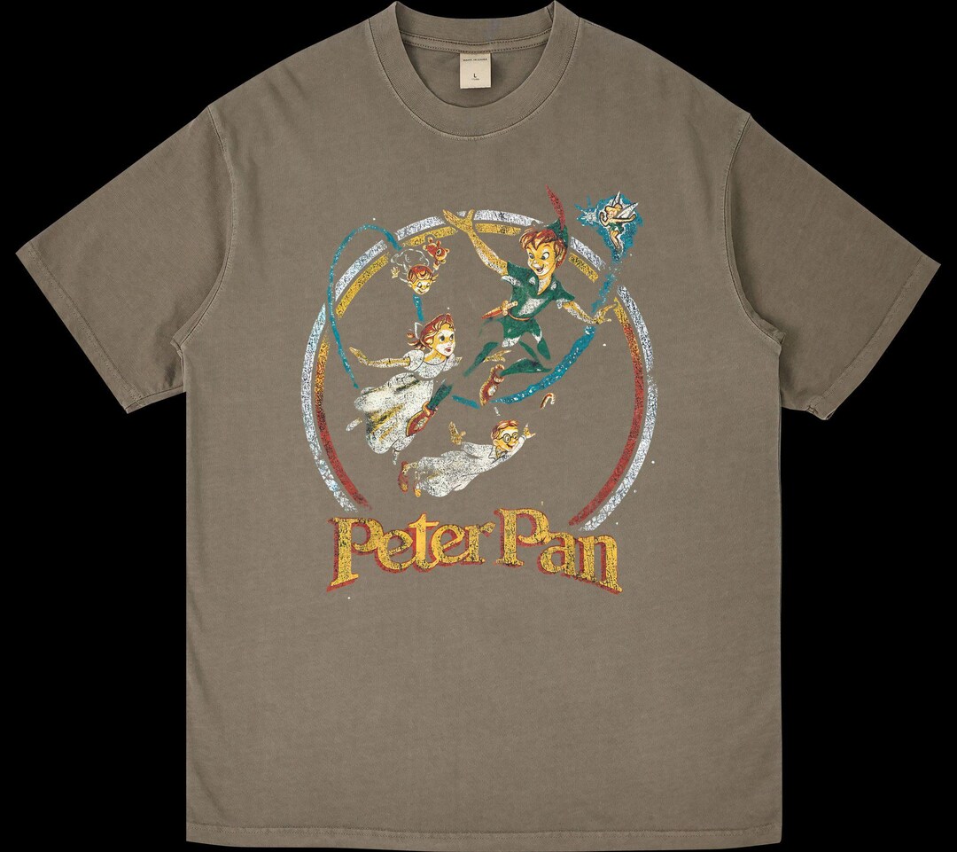 Retro Disney Peter Pan Darling Flight Shirt Tinker Bell Premium ...