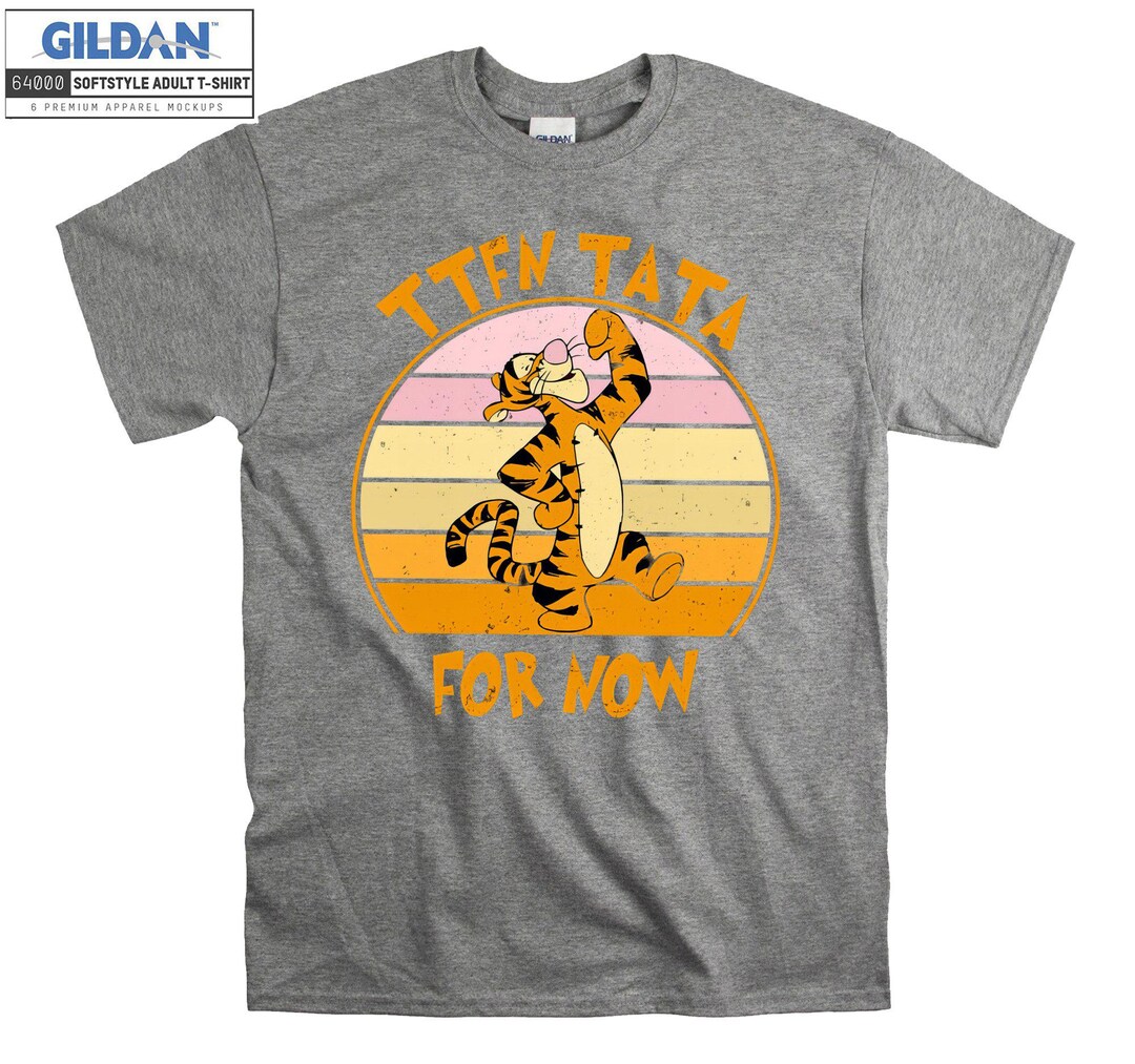 Disney Tigger Ttfn Ta Ta for Now Retro Shirt Winnie the Pooh T-shirts ...