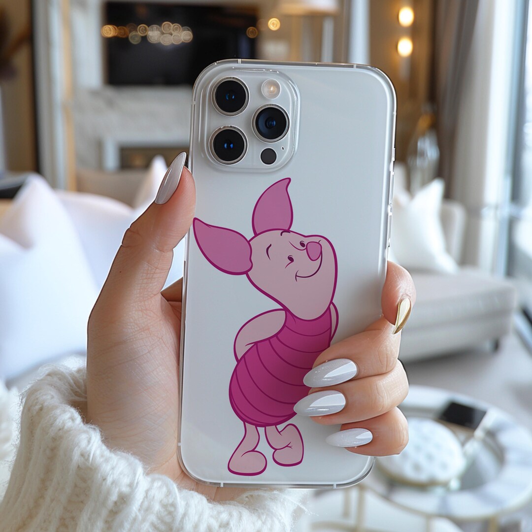 Disney Funny Famous Cartoon Character Cute Figure Piglet Phone Case ...