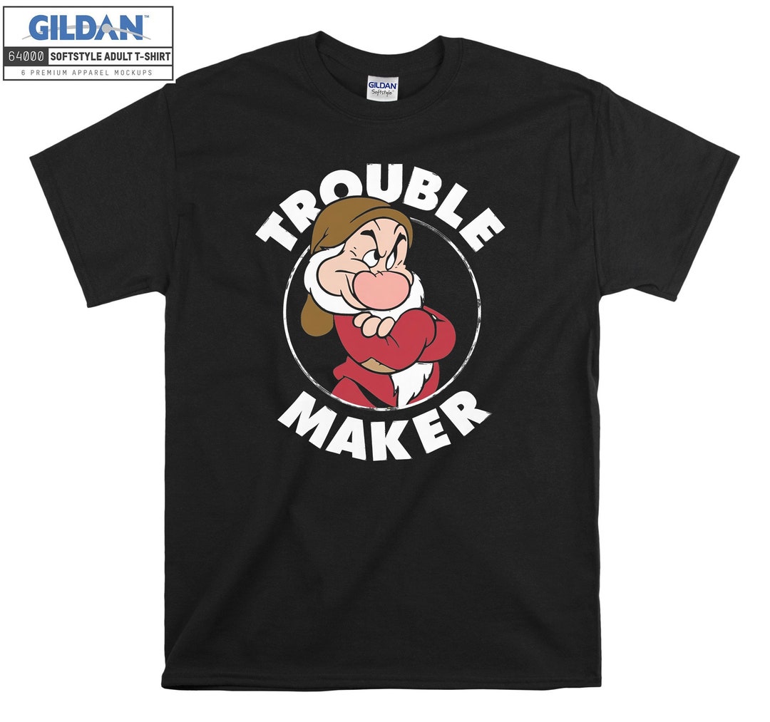 Grumpy Dwarf Snow White T-shirt Hoody Kids Child Tote Bag Tshirt S-M-L ...