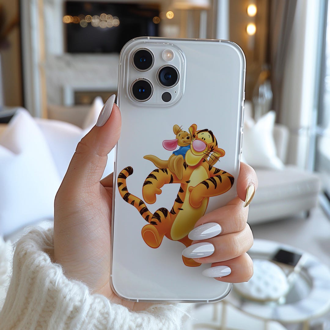 Disney Funny Famous Cartoon Character Figure Tigger Phone Case 5464 - Etsy