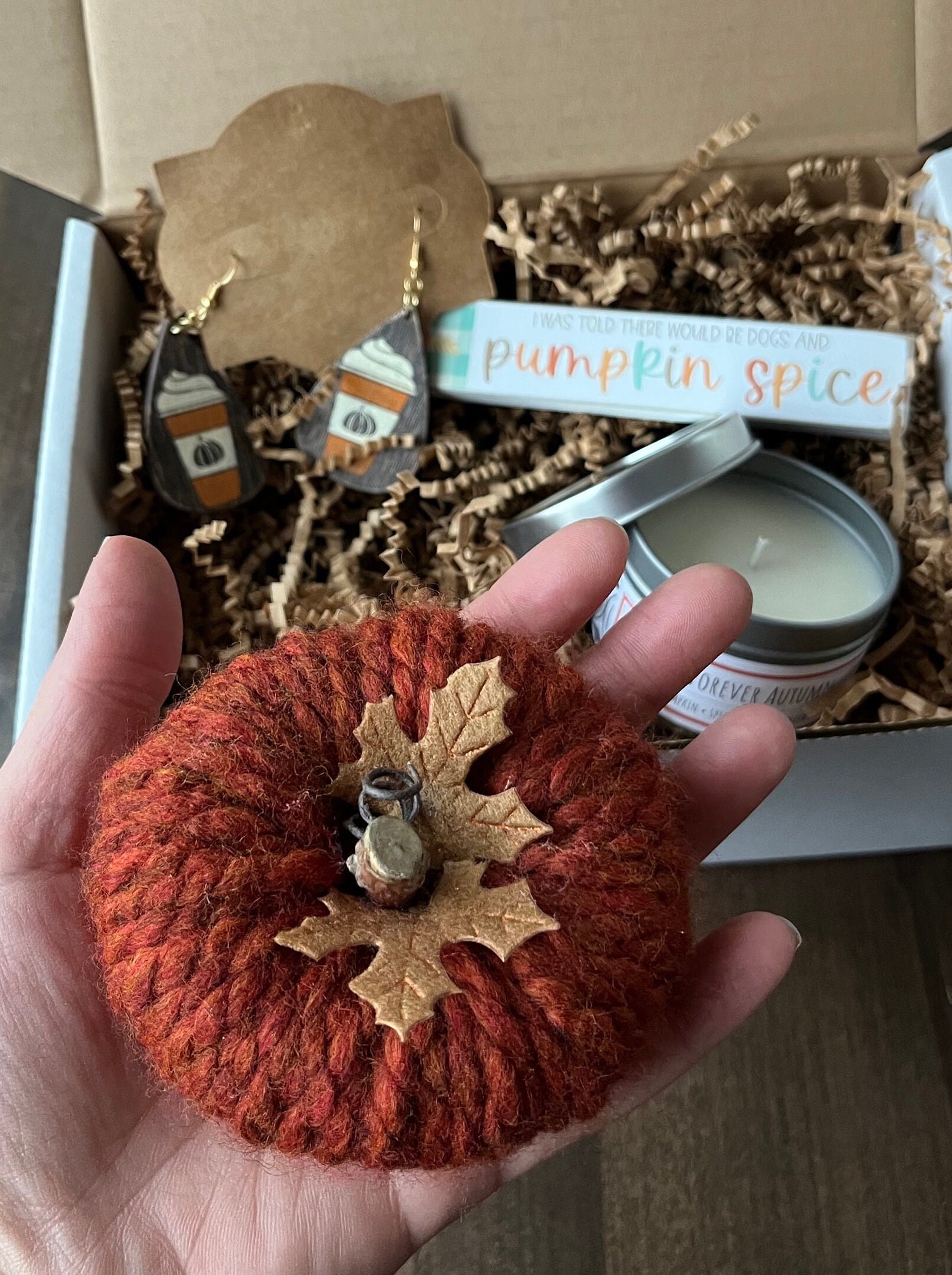 Customizable Fall Gift Box Mid Autumn Festival Earrings Gift - Etsy