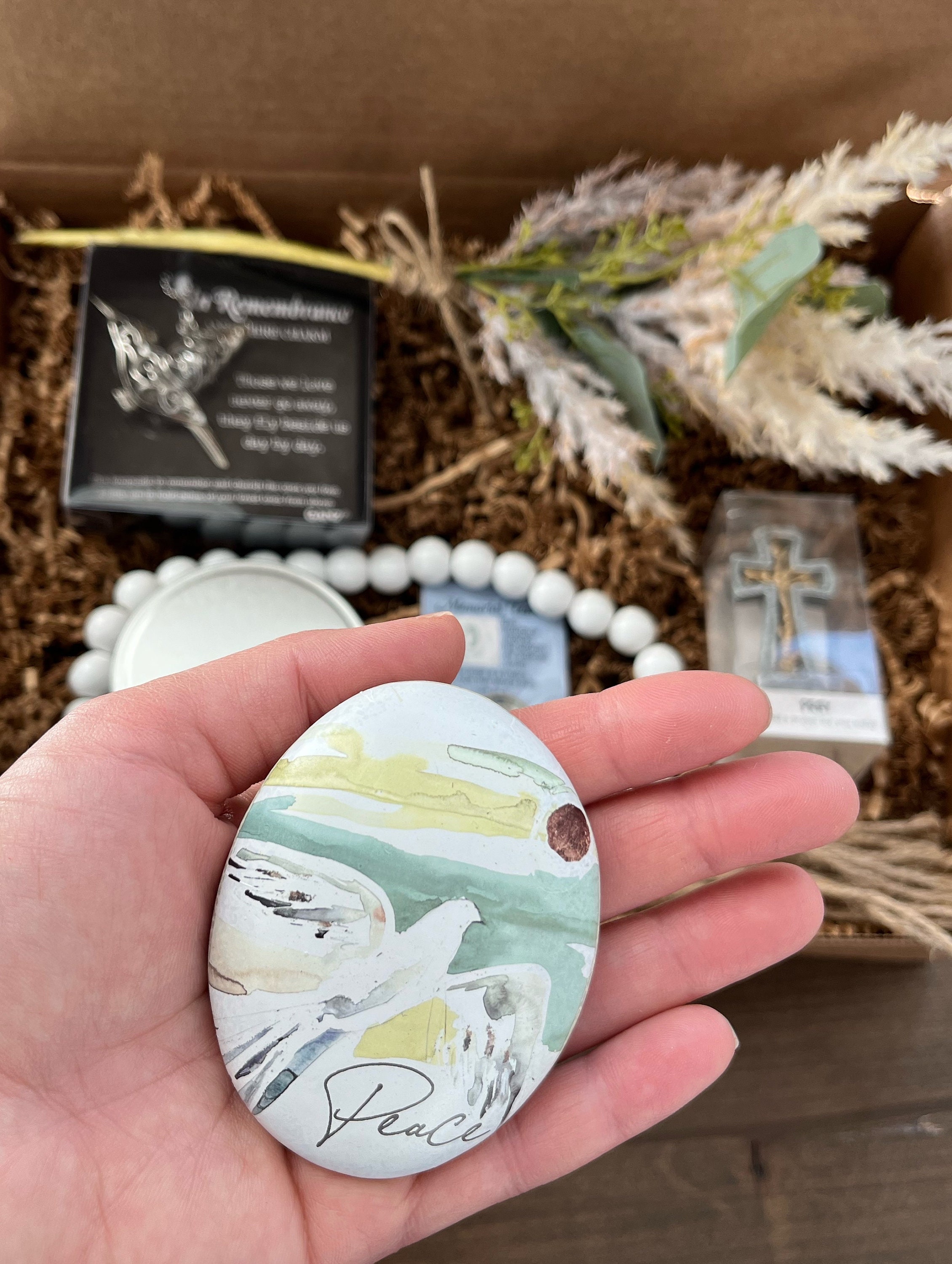 Condolence Gift Basket for Condolences Gift Basket for Remembrance Gift ...