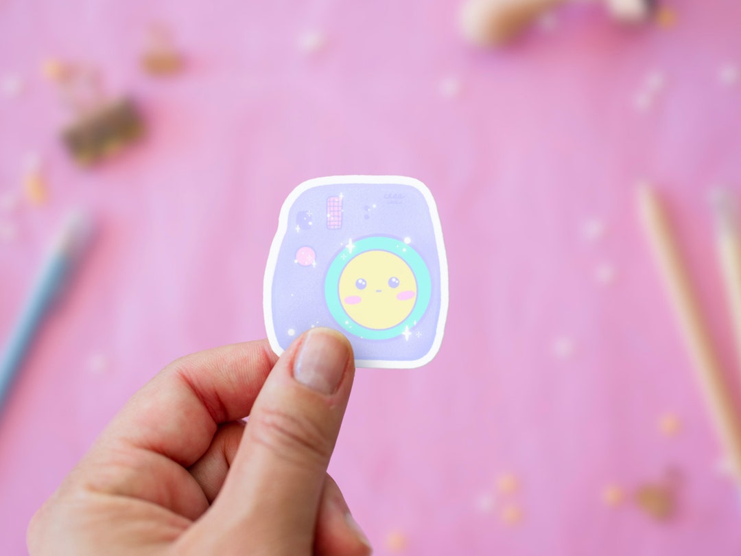 Kawaii Instax Camera Sticker, Journal Sticker, Computer Sticker, Water ...