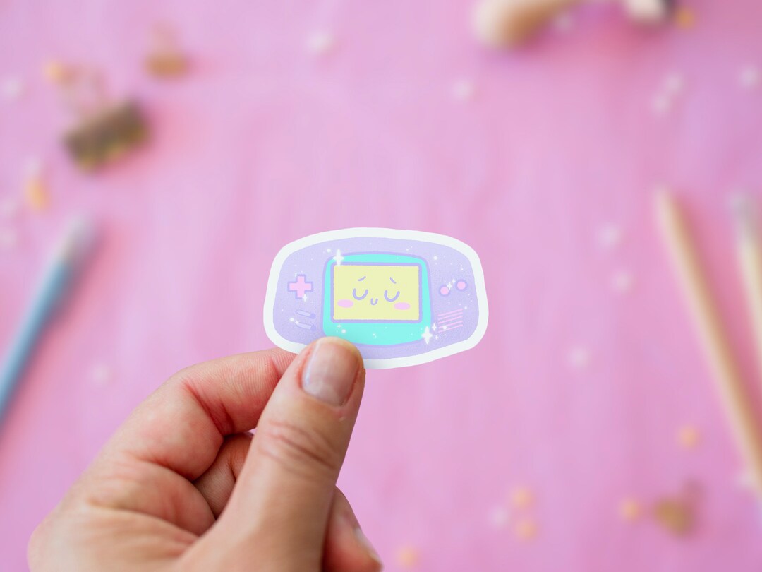 Retrogaming Gameboy Advanced Sticker, Phone Sticker, Computer Sticker ...