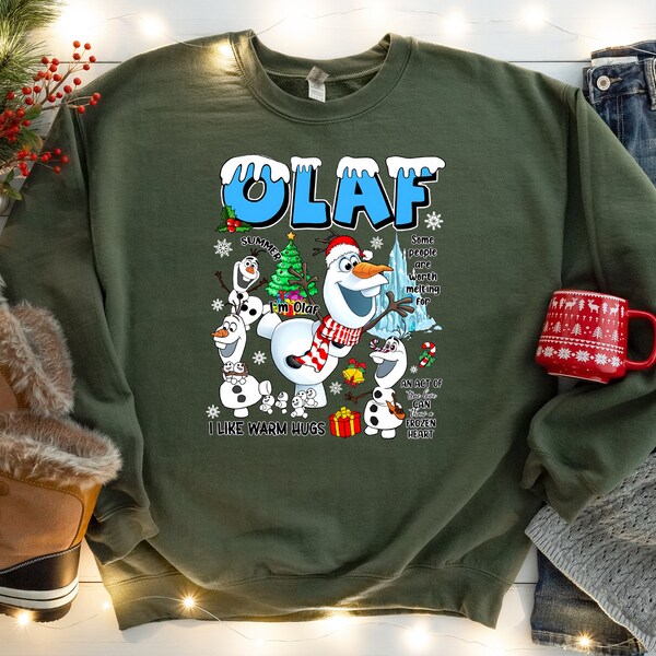 Olaf Shirt - Etsy