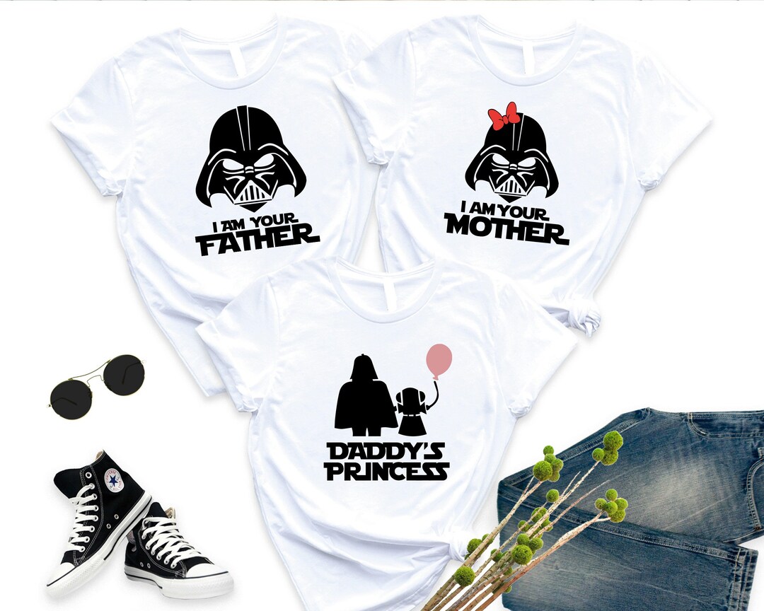Star Wars Matching Family Shirt, Father Daughter Matching Set, Disney ...