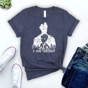 I Am Groot Shirt, Disney Baby Groot Sweatshirt, Guardians of Galaxy ...