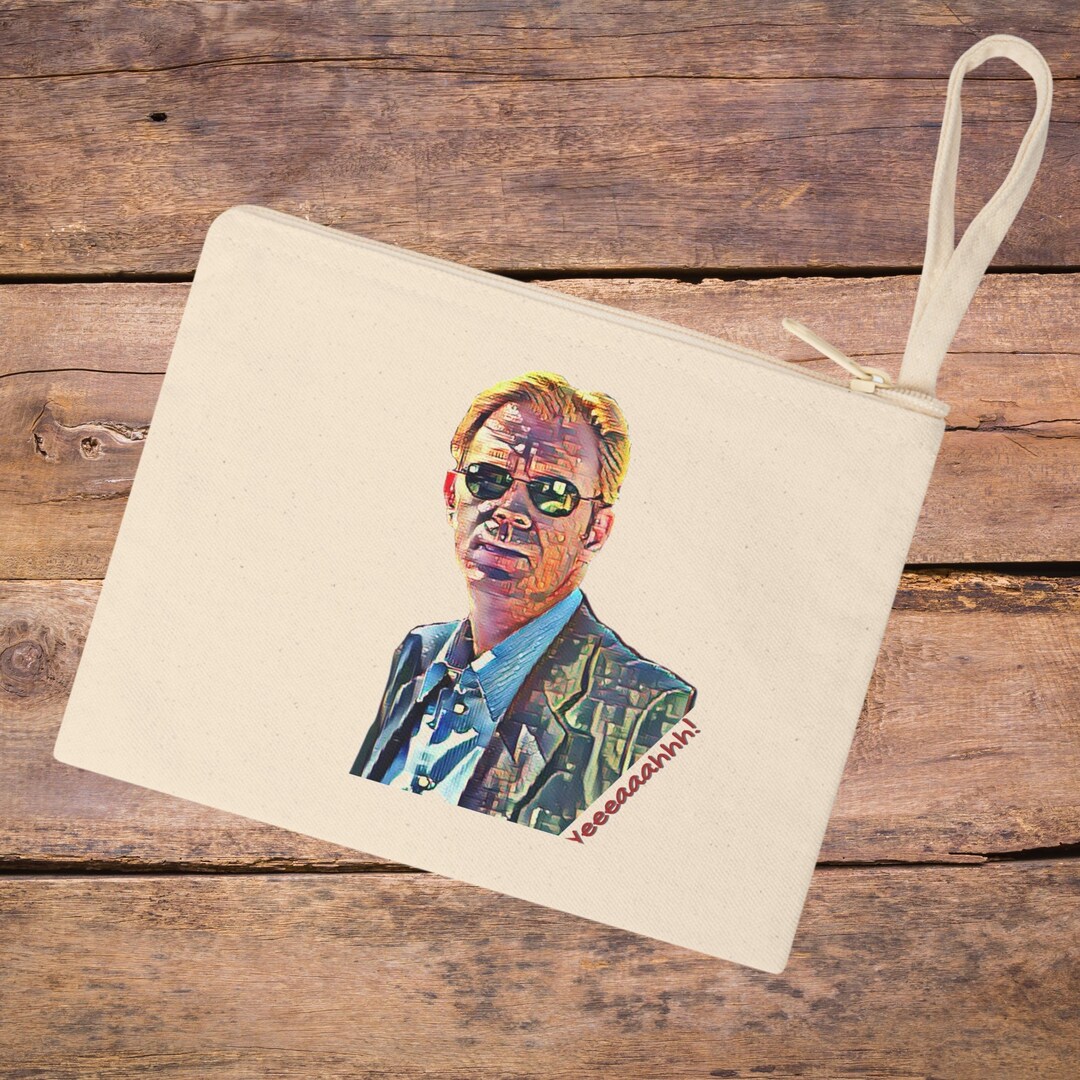 CSI Miami Horatio Caine Cute Wristlet Forensics TV Show Cotton Zipper ...