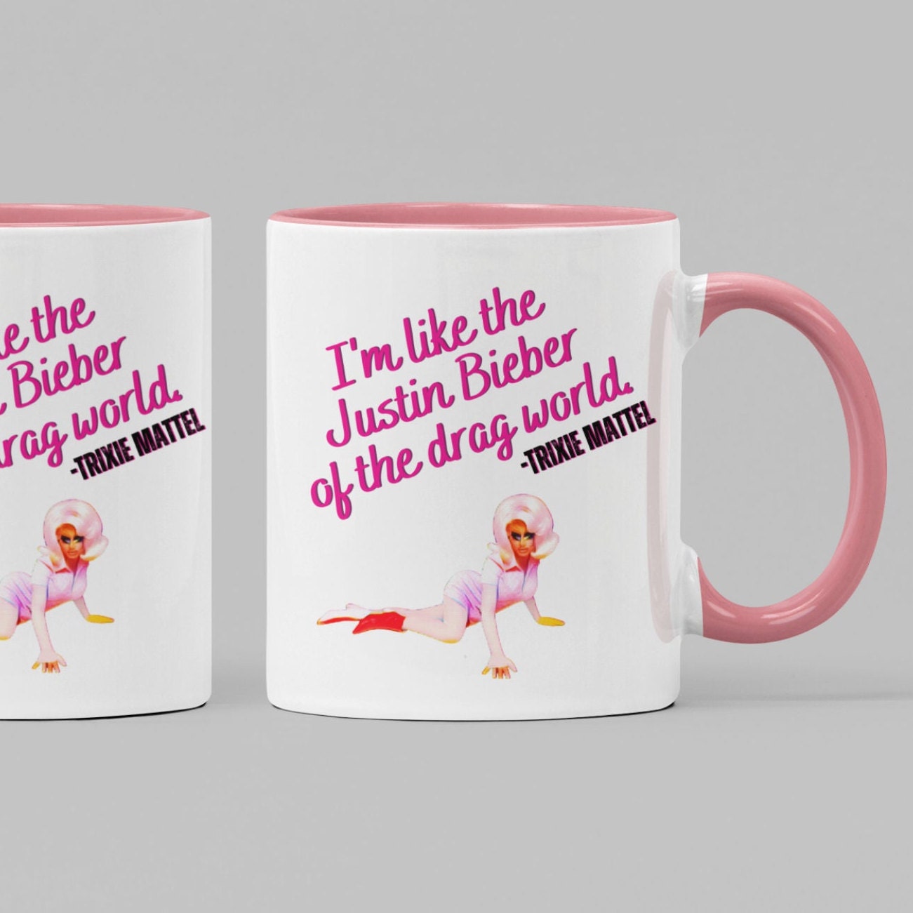 Trixie Mattel Quote Justin Ceramic Coffee Mug - Etsy