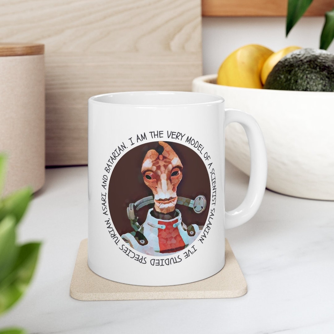 Mass Effect Mug Mordin Solus Quote Gamer Coffee or Tea Cup - Etsy