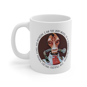 Mass Effect Mug Mordin Solus Quote Gamer Coffee or Tea Cup - Etsy