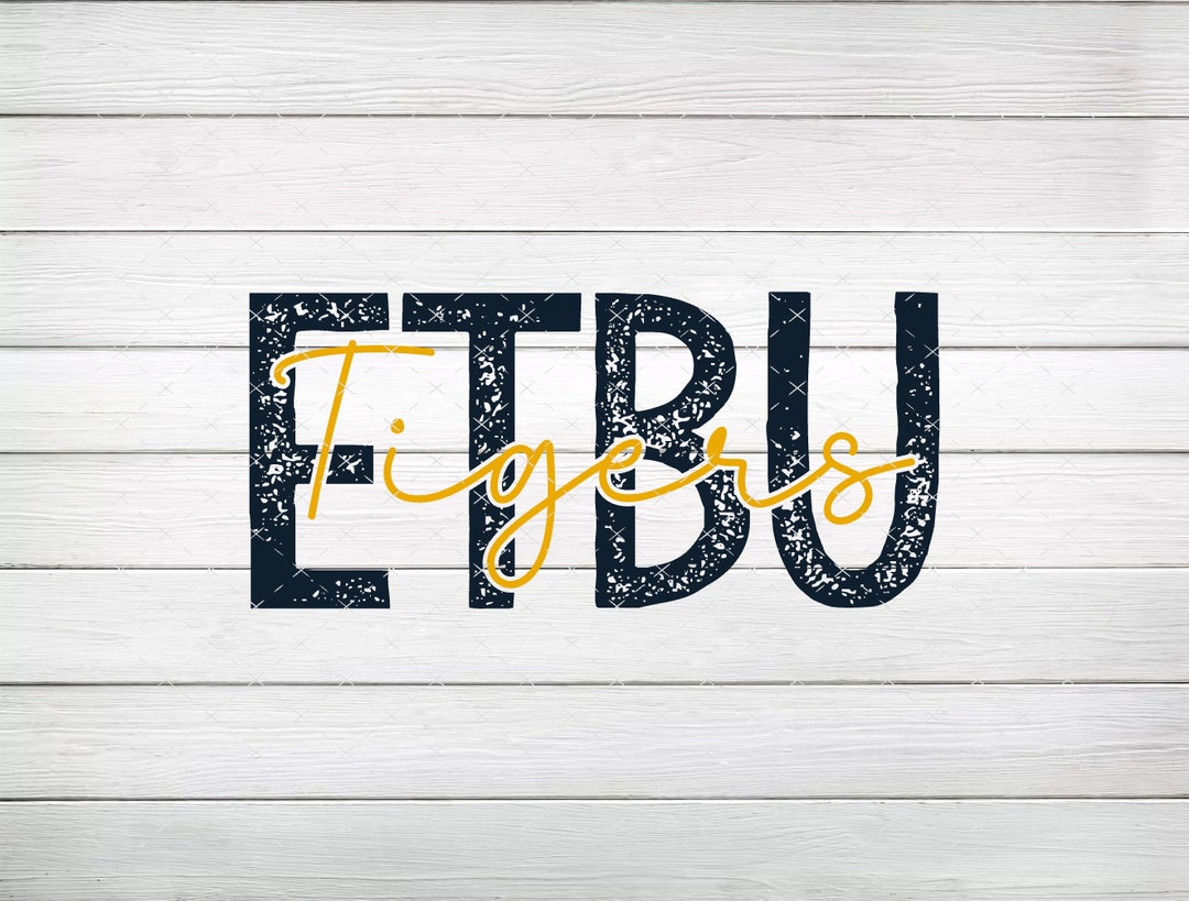 ETBU Tigers PNG, Digital File, Instant Download - Etsy