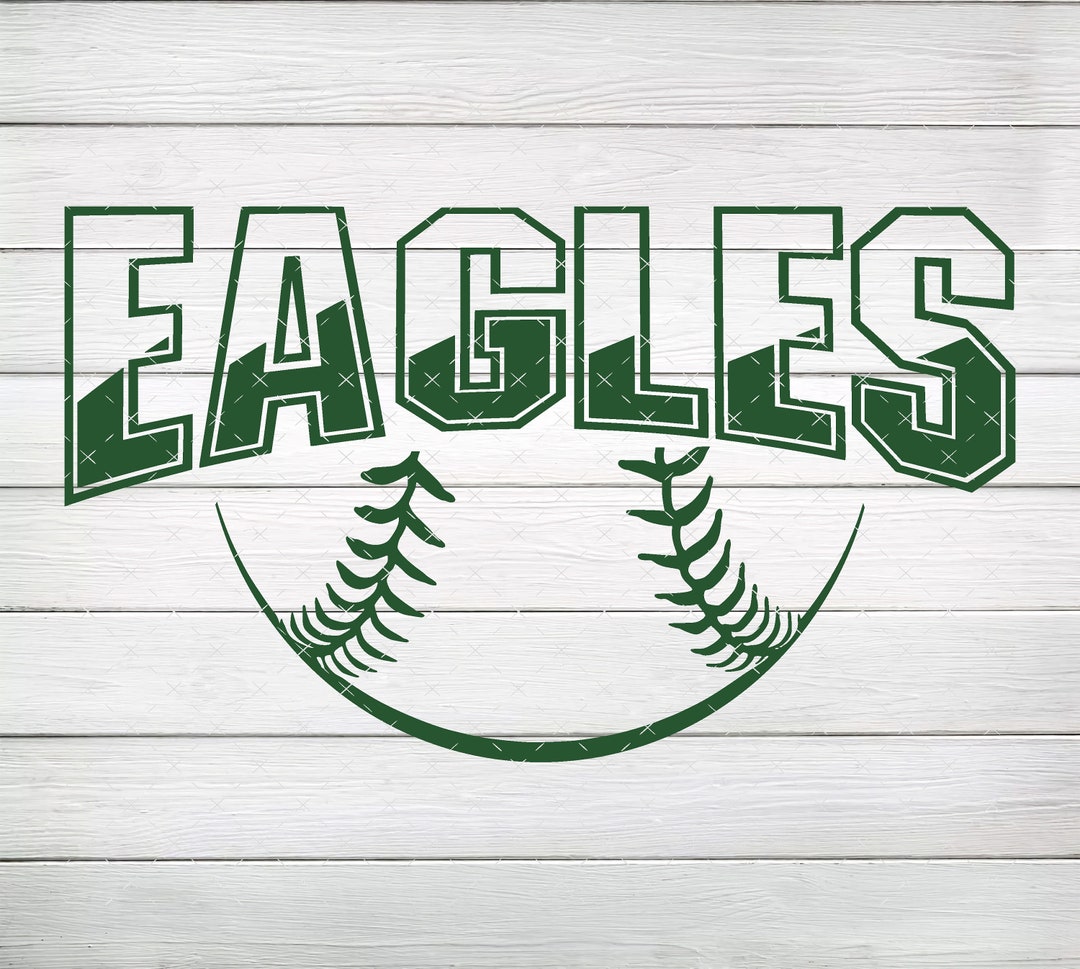 Eagles Baseball (green) PNG, Digital File, Instant Download - Etsy