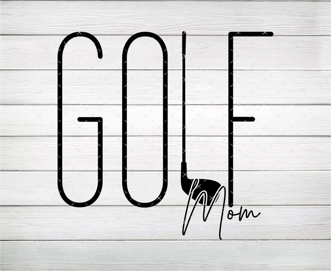 Golf Mom PNG, Digital File, Instant Download - Etsy