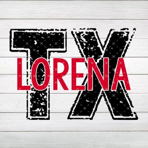 Lorena TX PNG, Digital File, Instant Download - Etsy