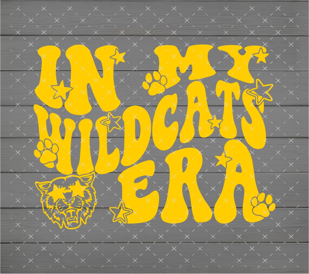 In My Wildcats Era Yellow Gold PNG - Etsy