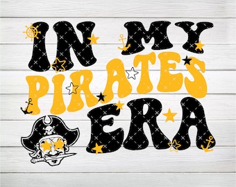 In My Pirates Era SVG, PNG, PDF, Pirates Shirt, Team Mascot, School ...