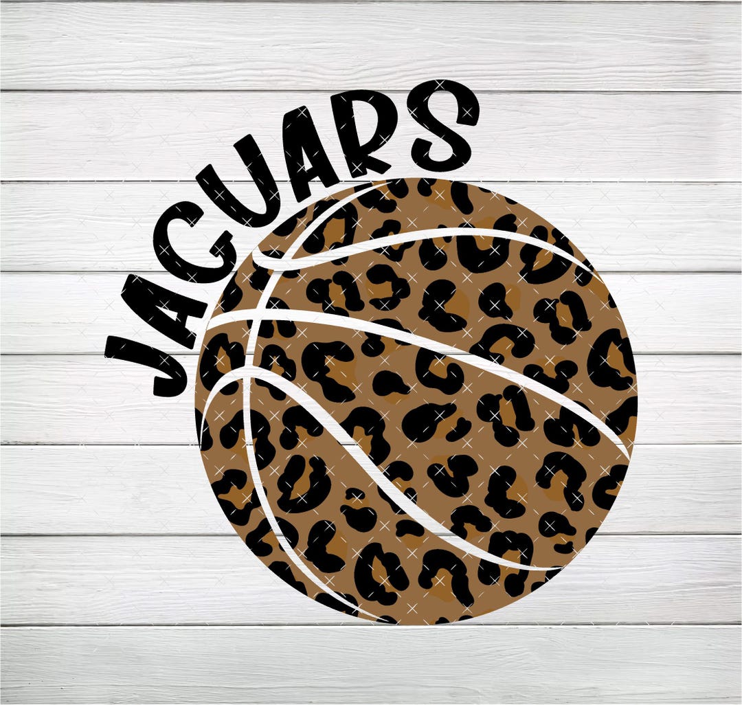 Jaguars Leopard Basketball PNG, Digital File, Instant Download - Etsy