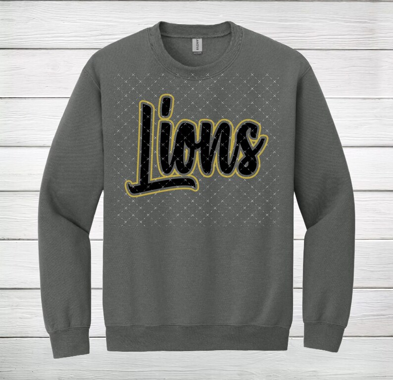Lions With Outline PNG, Digital File, Instant Download - Etsy
