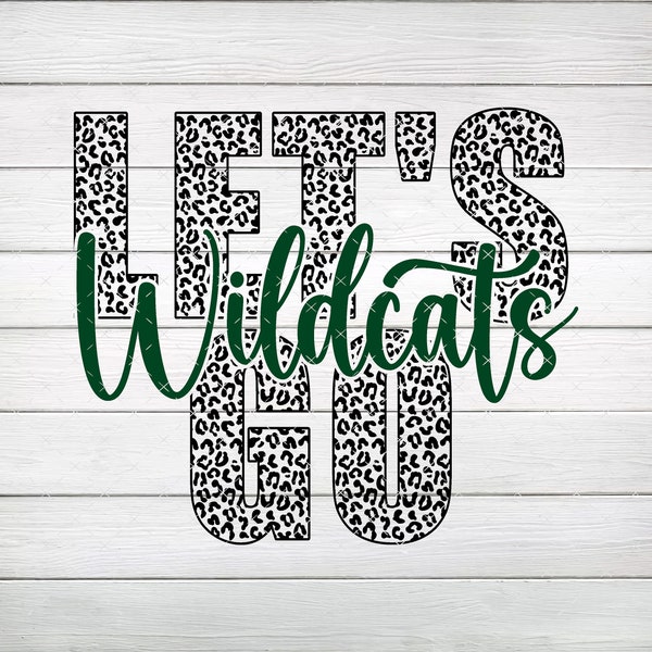 Lets Go Wildcats Svg - Etsy