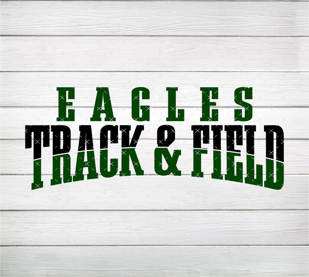Eagles Track & Field Green PNG, Digital File, Instant Download - Etsy