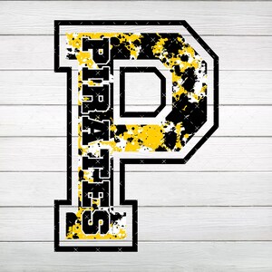 P Pirates Splatter PNG, Digital File, Instant Download - Etsy