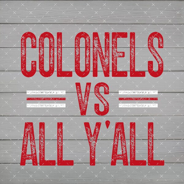 Colonel Rebel - Etsy