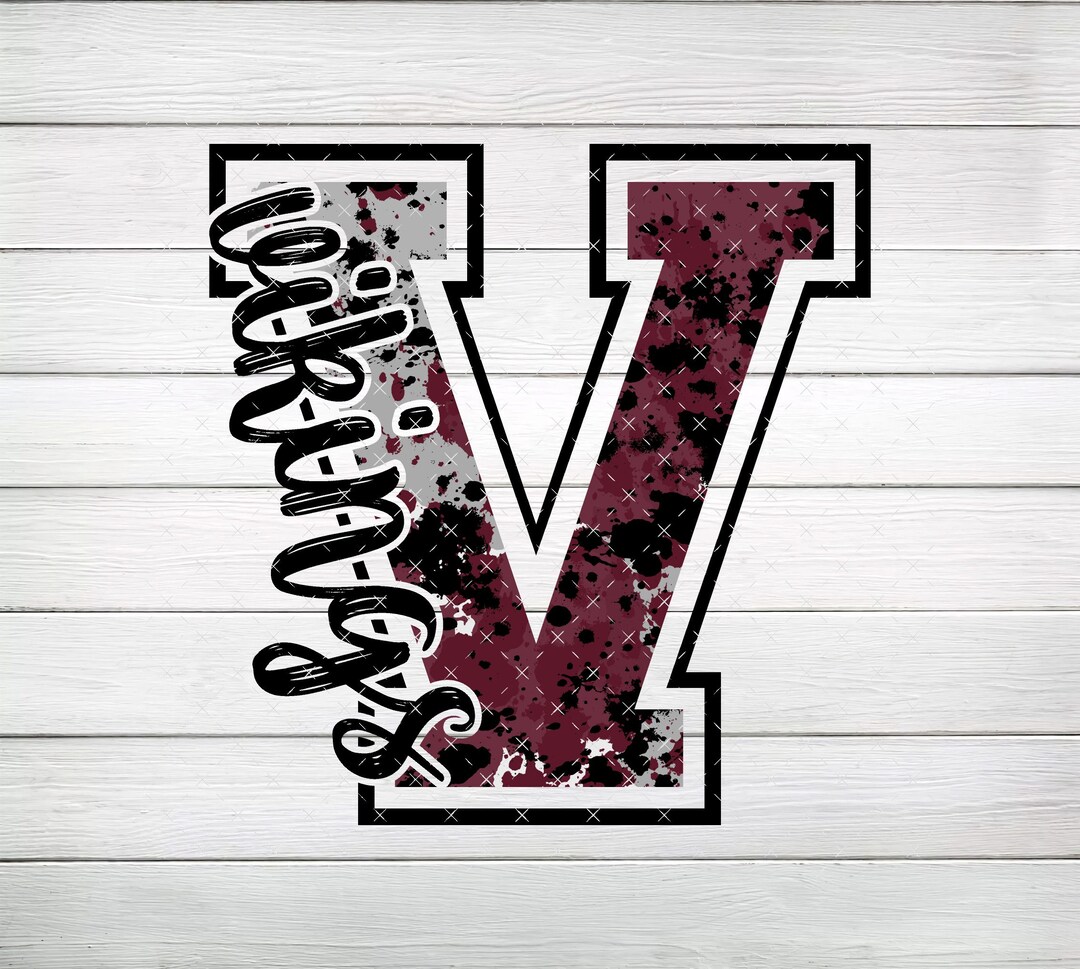 Vikings Splatter Maroon PNG, Digital File, Instant Download - Etsy