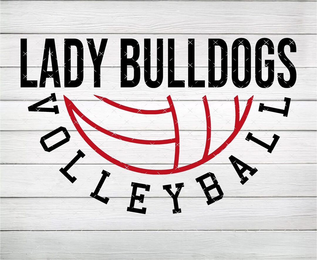 Lady Bulldogs Volleyball SVG / PNG, Digital File, Instant Download - Etsy