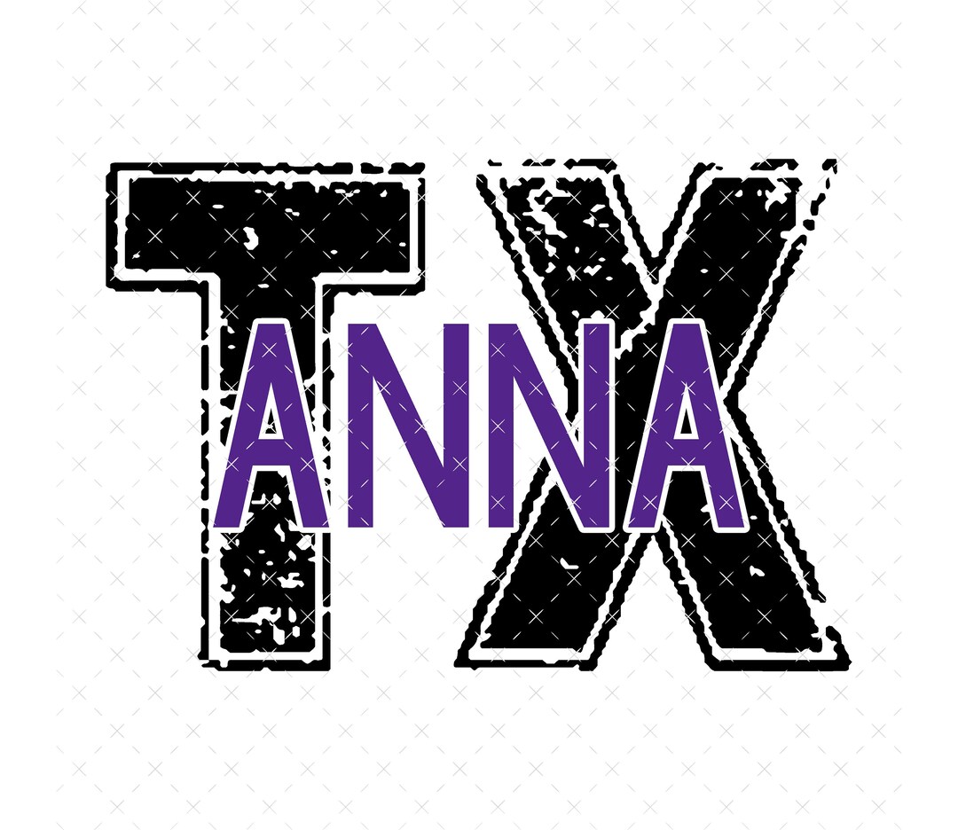 Anna Hometown Texas Vintage PNG, TX Grunge PNG, Texas Png, Texas State ...