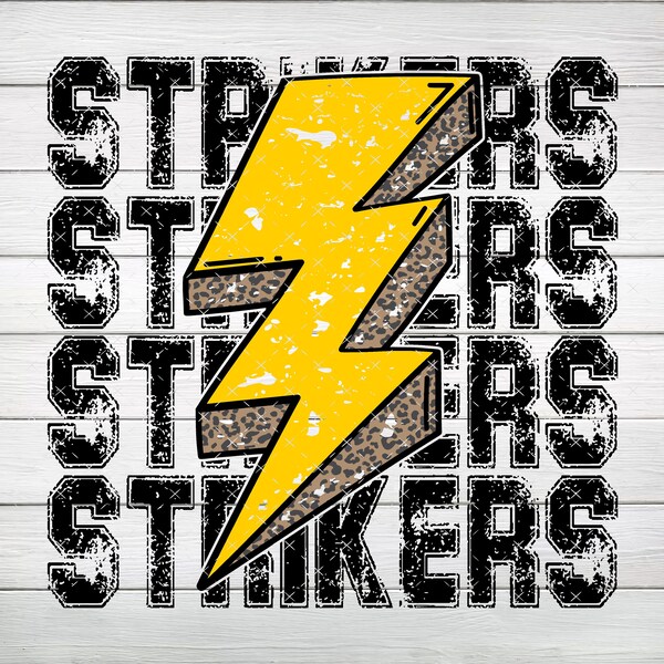 Cheer Lightning Bolt Png - Etsy