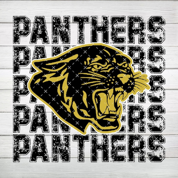 Gold Panthers Png - Etsy