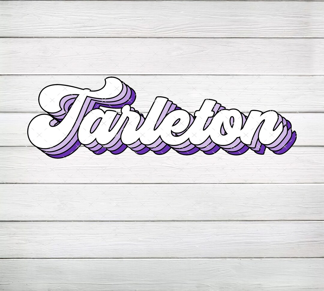 Tarleton Stacked Script Shades of Purple PNG & SVG, Digital File ...