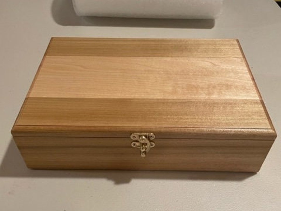 Keepsake Box, Memory Box, X Large Men's Valet, Unisex Jewelry Box ...