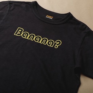 Banana Font - Banana SVG - Cartoon Letters, Modern Alphabet ...