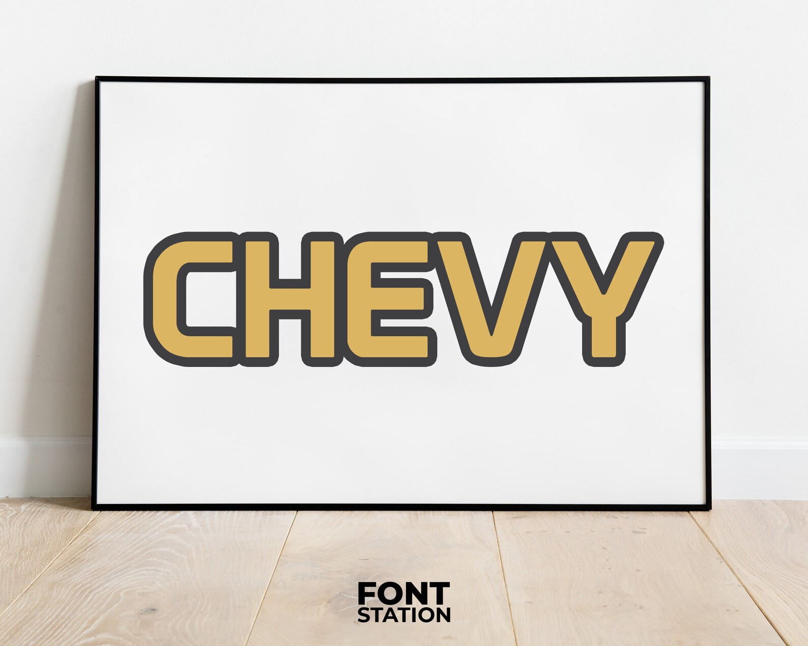 Chevy Font - Chevy SVG - Modern Car Letters, Alphabet - TTF OTF Files ...