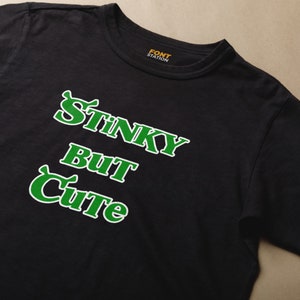 Green Ogre Font Stinky Monster SVG Cricut Silhouette Font Kids Ears ...