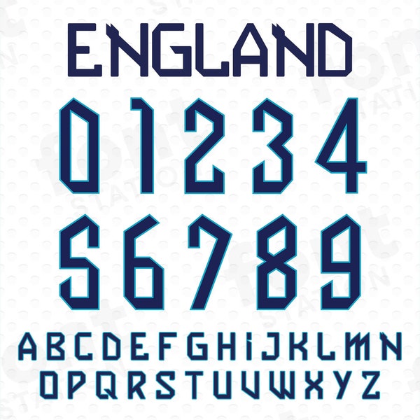 Messi Jersey Font - Etsy