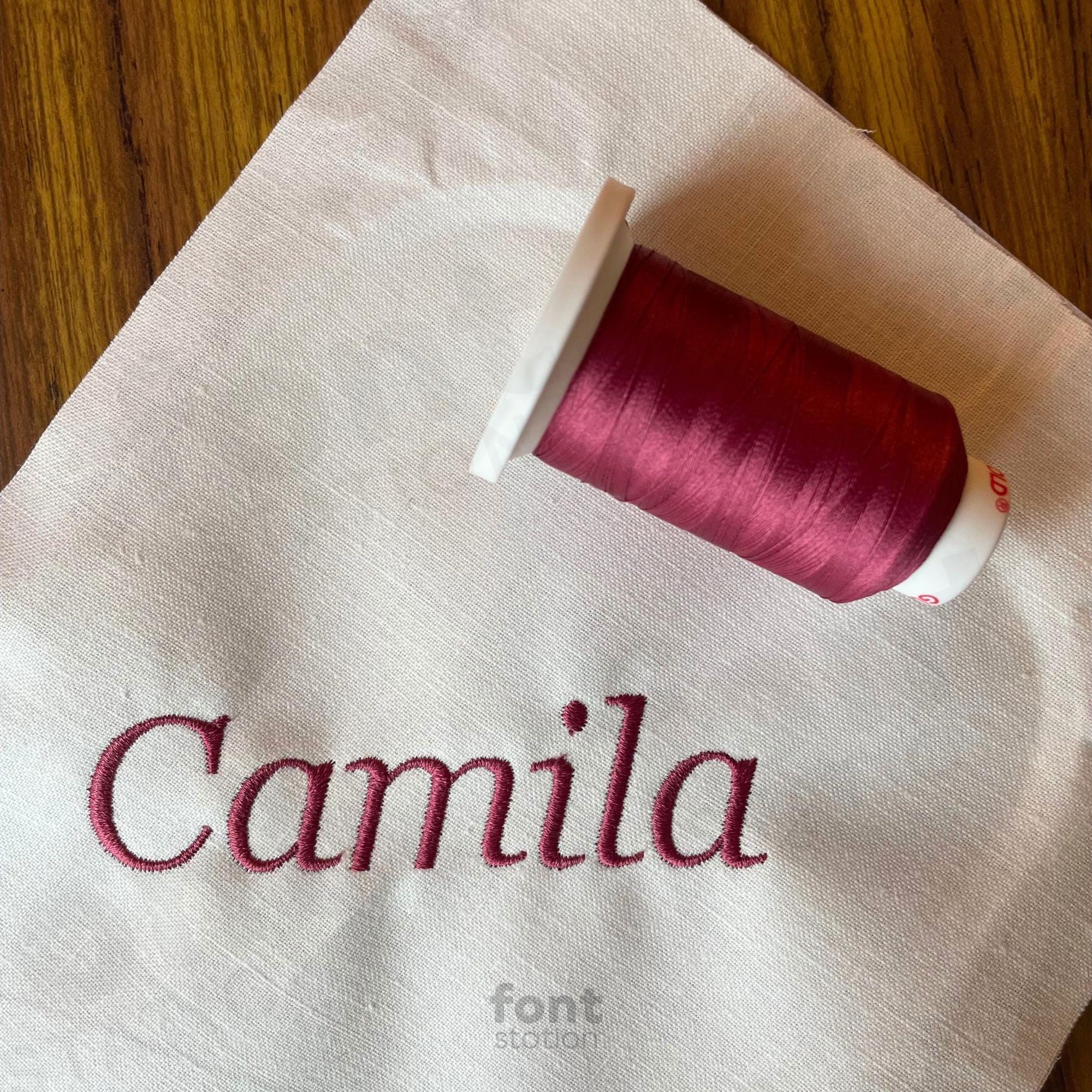 Georgia Italic Embroidery Font - Elegant & Italic Serif Letters ...