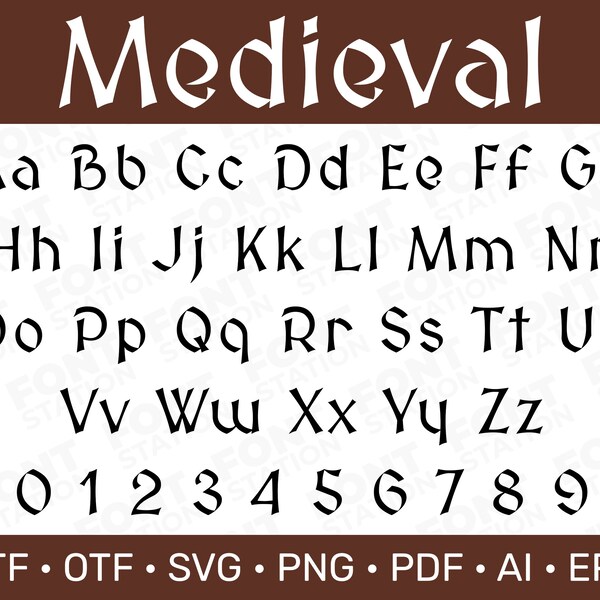 Medieval Cricut Svg - Etsy Australia