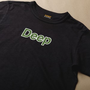 Deep Font - Deep SVG - Classic Letters, Sans Serif Alphabet - TTF OTF ...