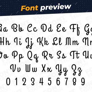 Cupcake Shop Font - Pastry Bakery SVG - Cricut Silhouette Font ...