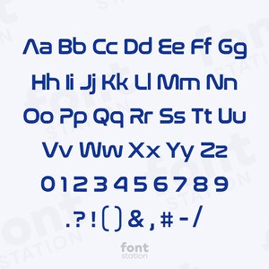 Space Embroidery Font 6 Sizes PES 9 Formats Astronomy Letters Modern ...