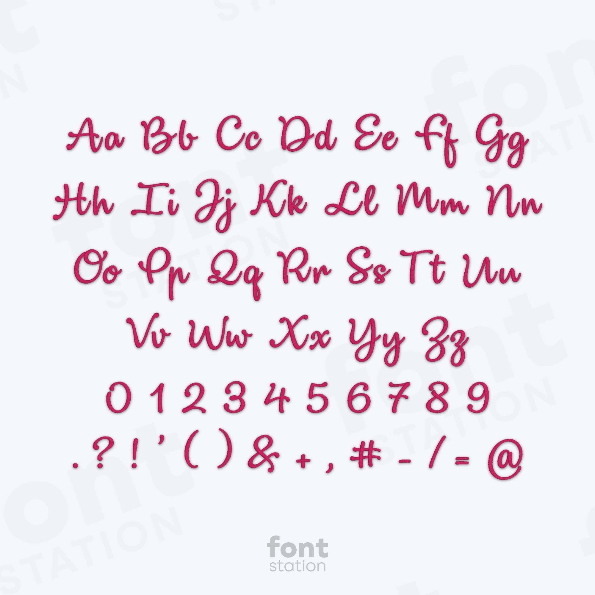 Mama Embroidery Font - Mother's Day, Mom Letters - Handwritten, Mom ...