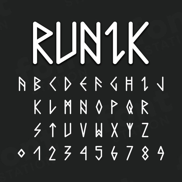 Runic Alphabets - Etsy