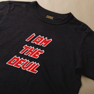 Devil Font Devil SVG Cricut Silhouette Font Hell Imp Letters, Horror ...